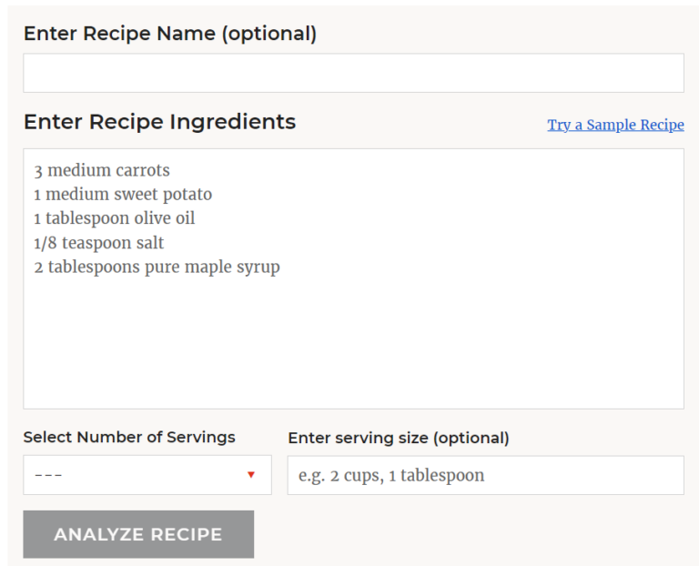 How to Calculate Nutrition Facts for Recipes: A Complete Guide ...